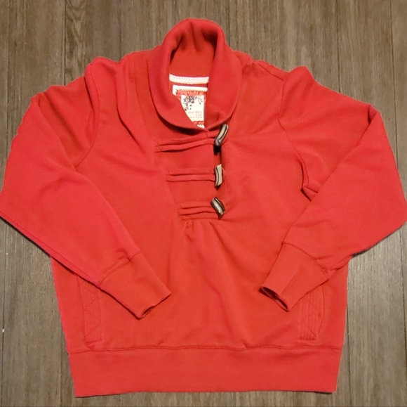 Old Navy | Tops | Old Navy Red Pullover Womens Size Xl | Poshmark